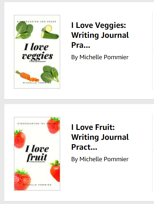 Children’s writing workbooks now available on Amazon – michelle pommier